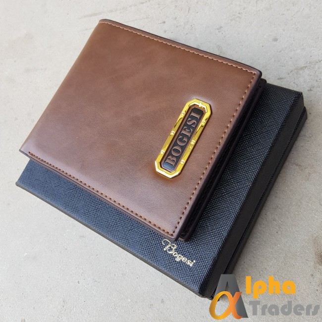 Bogesi WL149 Original Leather Pocket Wallet Brown
