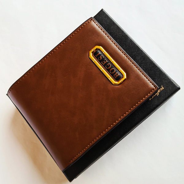 Bogesi WL149 Original Leather Pocket Wallet Brown